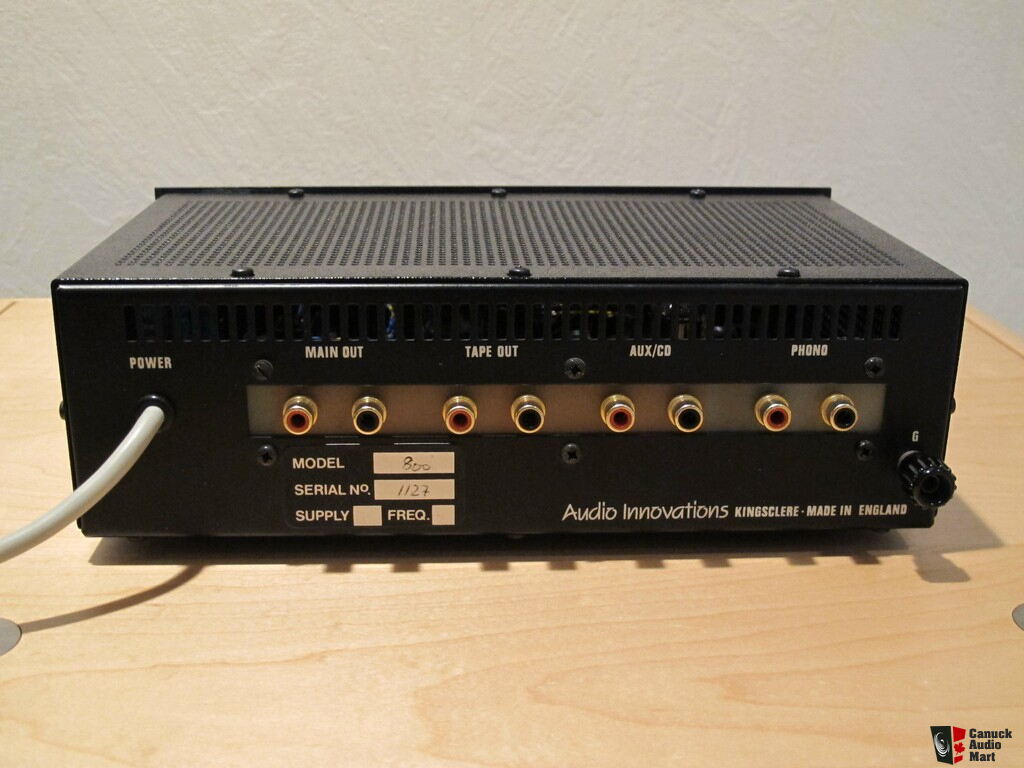 Audio Innovations 800 Class A tube power amplifer & matching ...