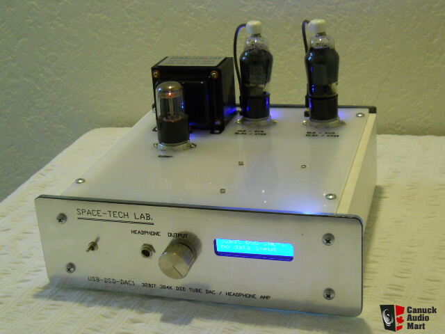 Space-Tech Lab. USB-DSD-DAC1 32bit tube DAC with EL32 upgrade Dealer Ad ...