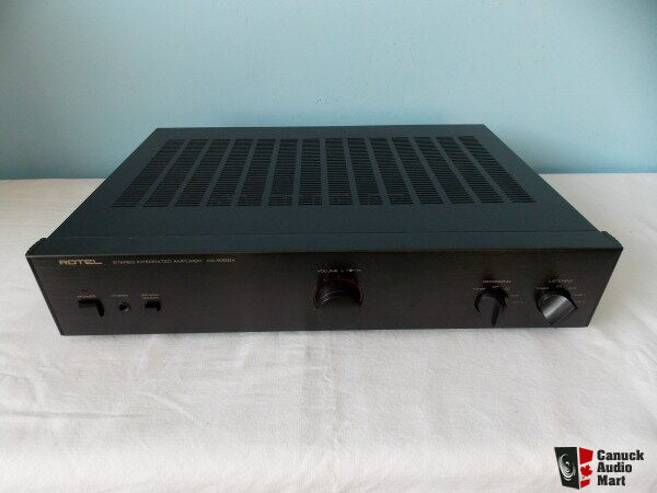 vintage 1995 Rotel RA-935BX integrated amplifier - made in Taiwan Photo ...