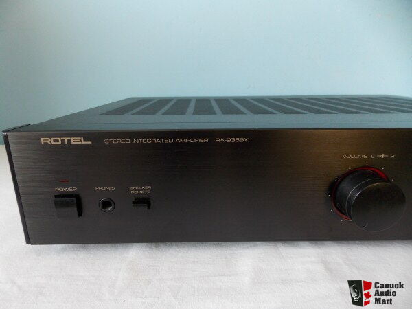 vintage 1995 Rotel RA-935BX integrated amplifier - made in Taiwan Photo ...