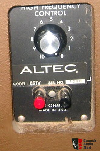 Vintage Altec 891V Loudspeakers - Mid 70's - ALL Original Photo ...