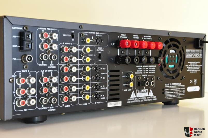 NAD T760 5 1 Home Theater Receiver Photo 1009811 UK Audio Mart NAD T760 5 1 Home Theater Receiver Photo 1009811 UK Audio Mart