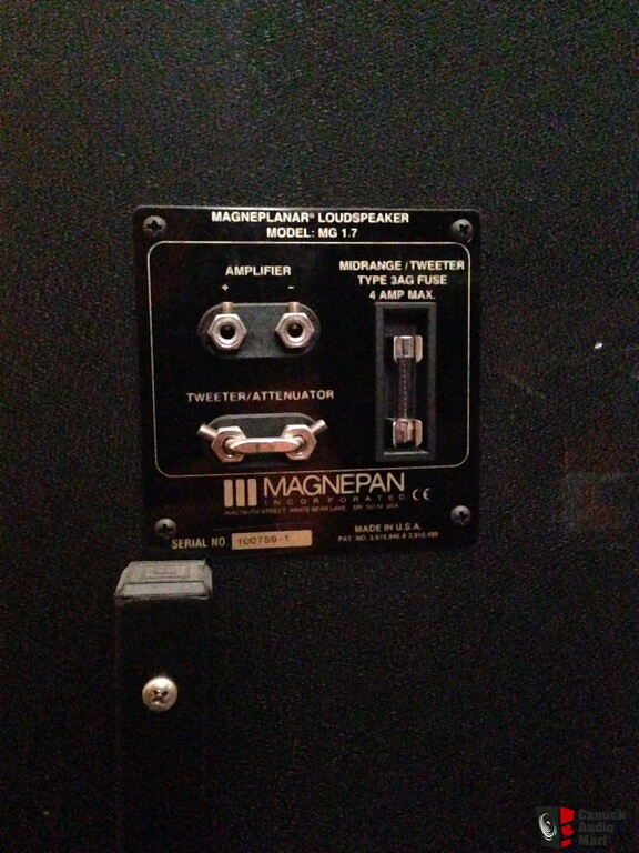 Magnepan 1.7 Photo #1013176 - Canuck Audio Mart