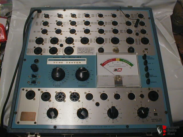 Dyna-Jet 707 Dynamic Mutual Conductance Tube Tester For Sale - Canuck ...