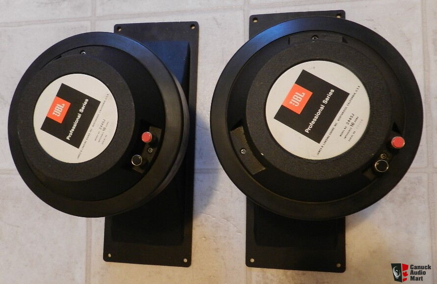 SOLD. JBL 2445J compression drivers with horns SOLD Photo #1016712 - UK ...