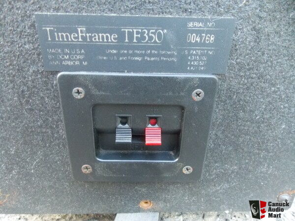 vintage 1980s DCM Time Frame TF-350 floor standing speakers - made in ...
