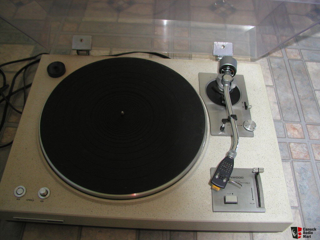 Kenwood KD-2055 turntable (the rock)