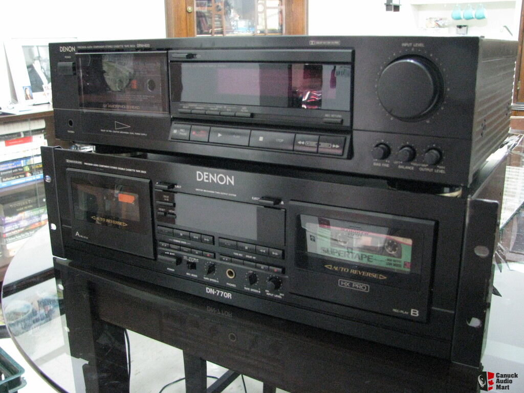 Denon DN-770R Profesional Dual Rack Mount Deck Photo #1019031 - US ...