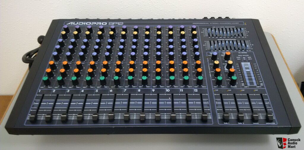 Yorkville Audiopro Micromix SP12 Powered Mixer Photo #1023715 - US ...