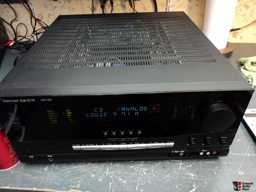 Harman Kardon AVR 7200 7.1 Channel 700 Watt Receiver 66 pounds Photo ...