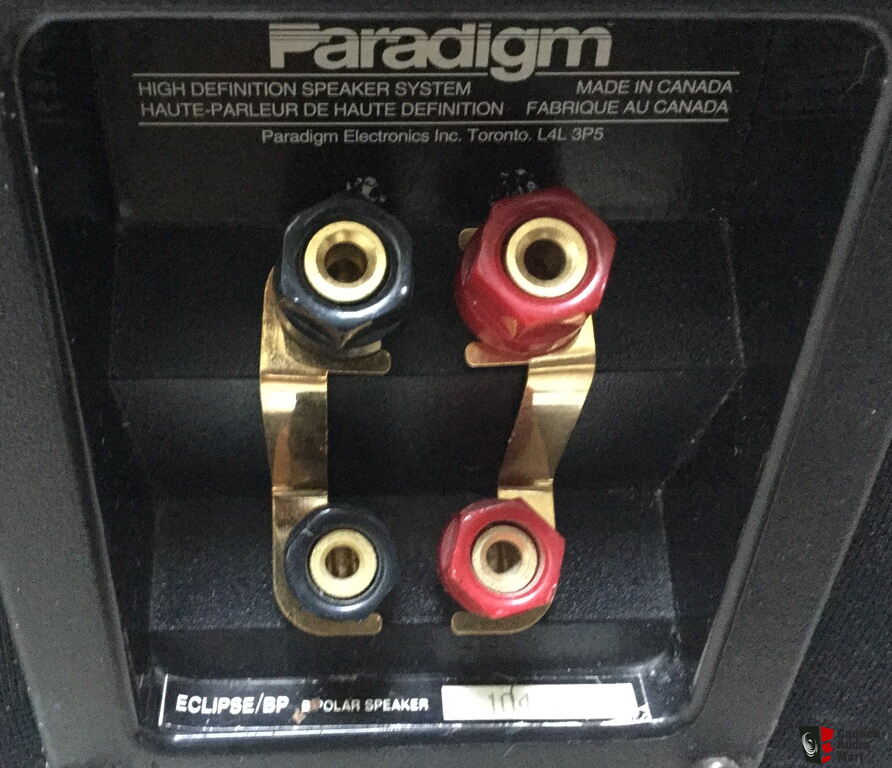 Paradigm Eclipse B/P Bipolar Tower Speakers Photo #1027048 - US Audio Mart