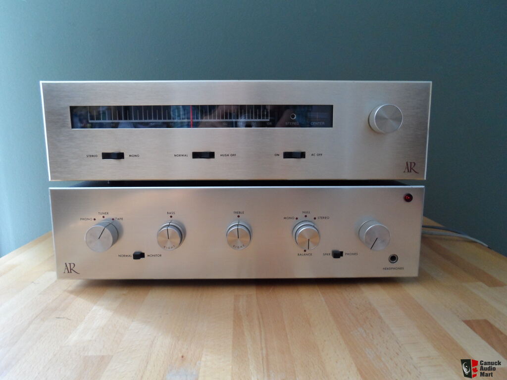 Vintage AR ( Acoustic Research ) STEREO Amplifier and TUNER Photo ...