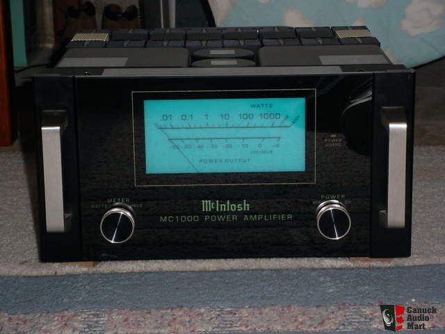 McIntosh MC1000 Mono Amplifier Photo #103640 - Canuck Audio Mart