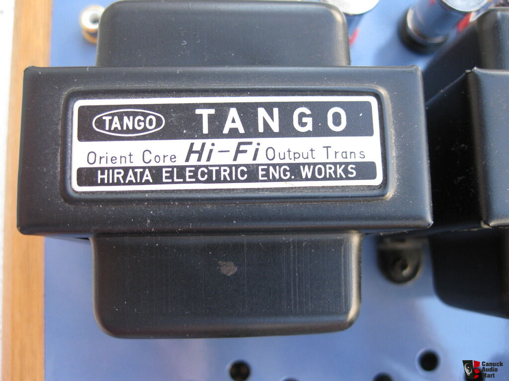 Tube Stereo Integrated Amplifer EL 84 - Tango transformers Photo ...