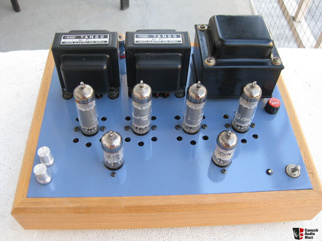 Tube Stereo Integrated Amplifer EL 84 - Tango transformers Photo ...