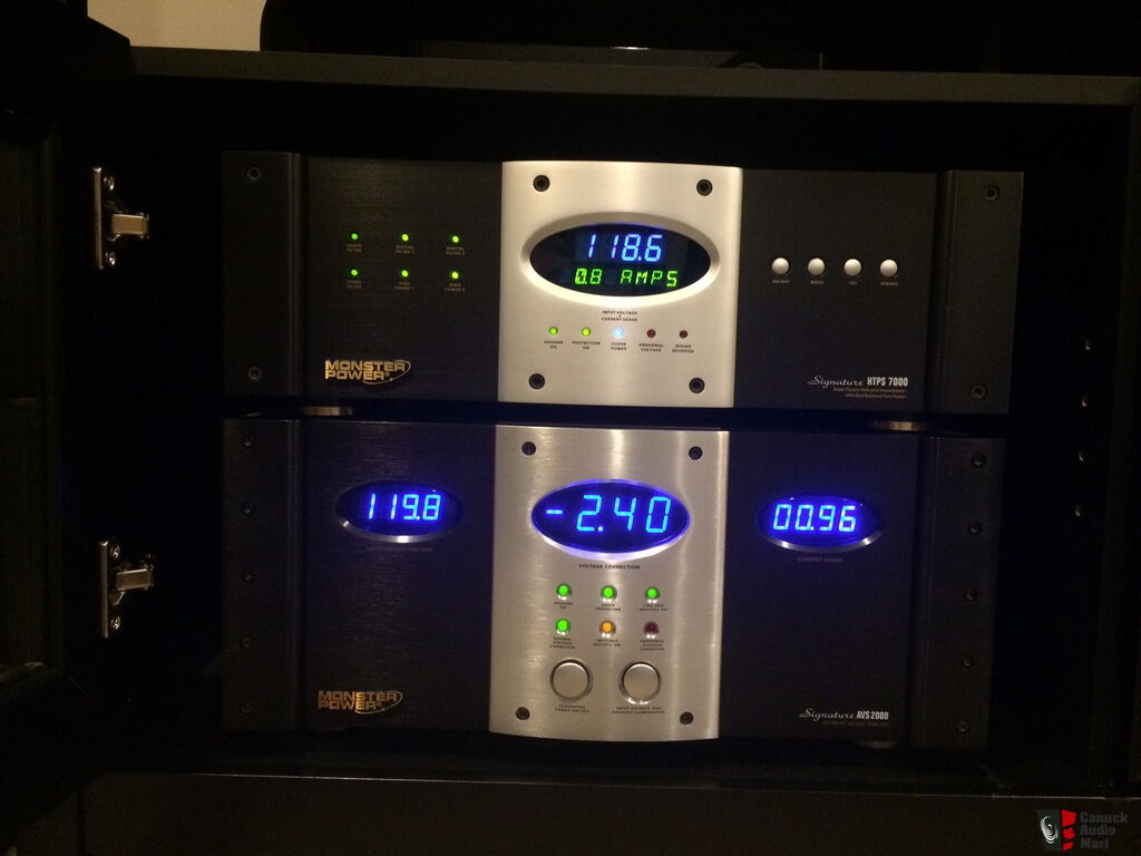 Monster Power AVS 2000 & HTPS 7000 Signature Series MK II Photo ...