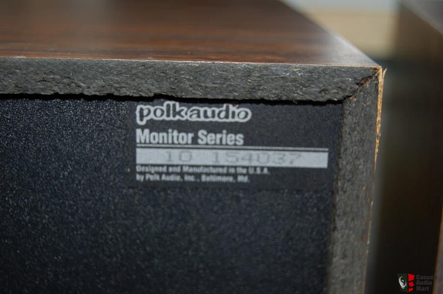 Polk Audio Monitor 10 speakers Photo #104224 - US Audio Mart