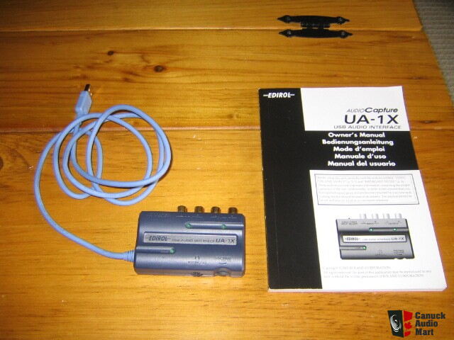 Edirol/Roland UA-1X USB Audio Interface For Sale - Canuck Audio Mart