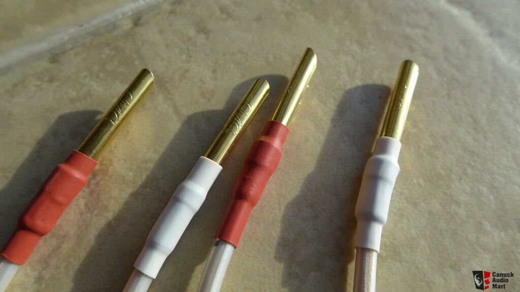 Last set QED Qudos Balanced Design Concept Speaker jumpers( soldered ...