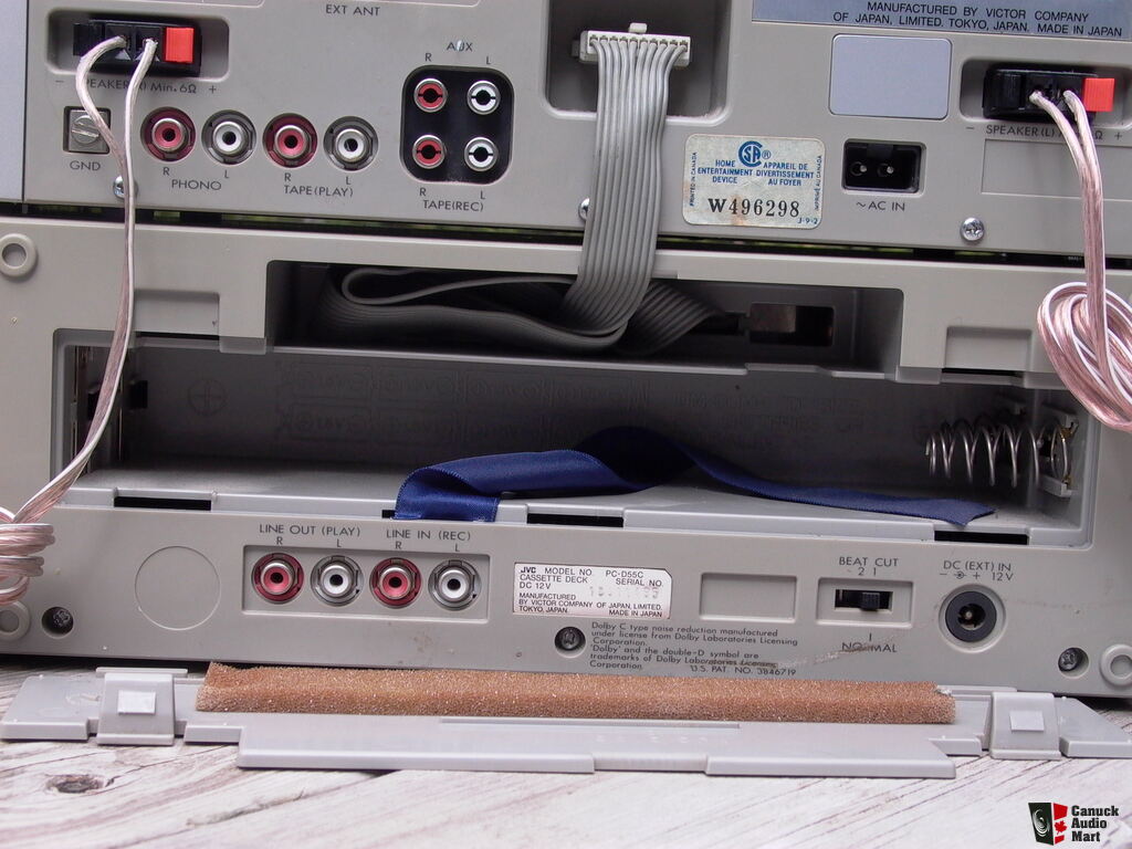 JVC PC55C & PC 550 portable component boomboxes ghetto blasters Photo ...