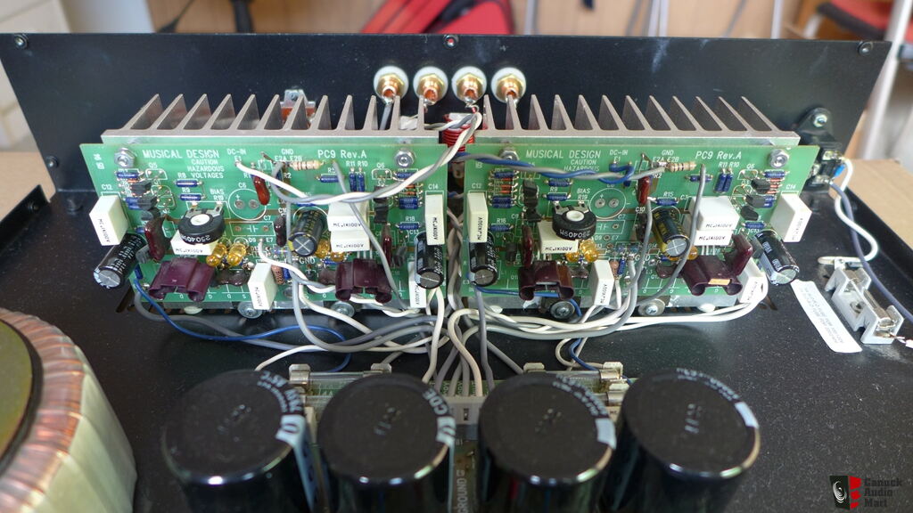 Musical Design D-75 Power Amp ( factory recap and update) Photo ...