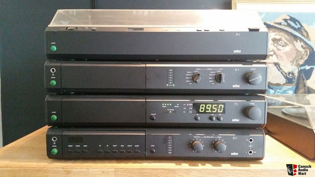 Braun Atelier Set P1/A1/T1/C1/L8100HE Speakers Photo #1052454 - Canuck ...