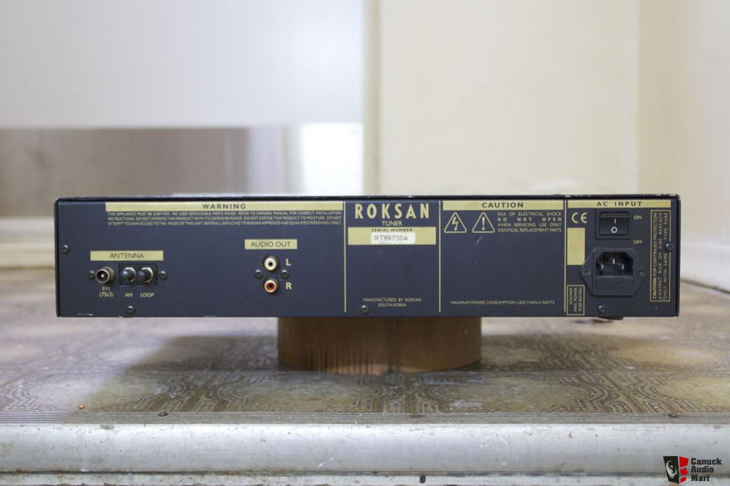 Roksan KANDY KT-1 AM/FM Tuner Photo #1054169 - UK Audio Mart