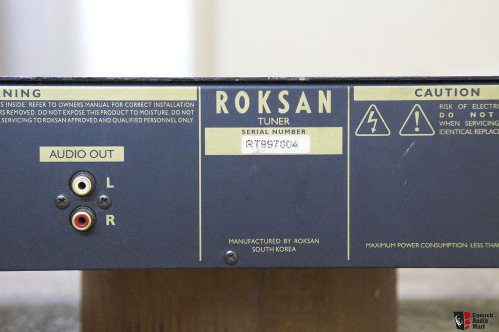 Roksan KANDY KT-1 AM/FM Tuner Photo #1054169 - UK Audio Mart