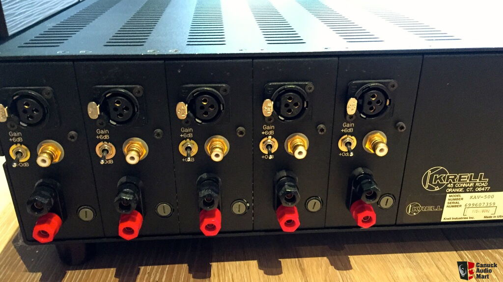 Krell KAV-500 5-channel power amplifier Photo #1057529 - Canuck Audio Mart