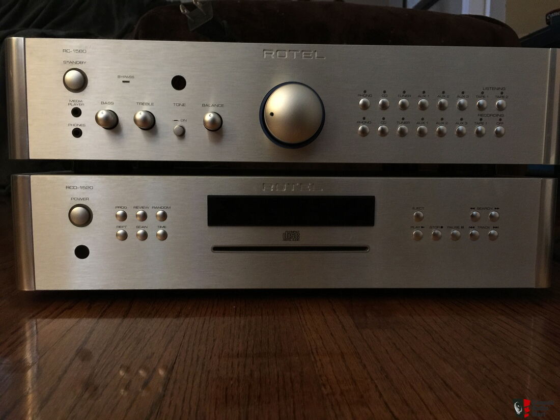 Rotel RC1580 & RCD1520 - Silver ** Price Reduced For Sale - Canuck ...