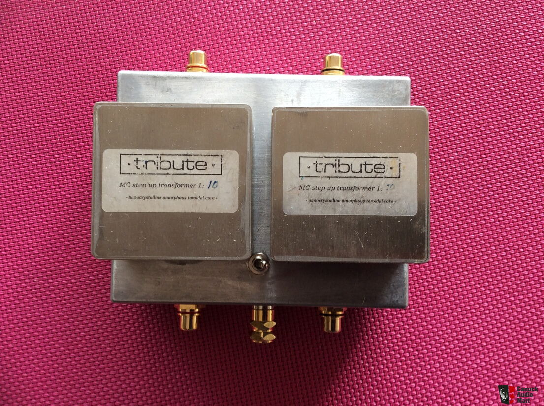 Tribute Audio MC transformer. Amorphous core, 20dB For Sale - Canuck ...