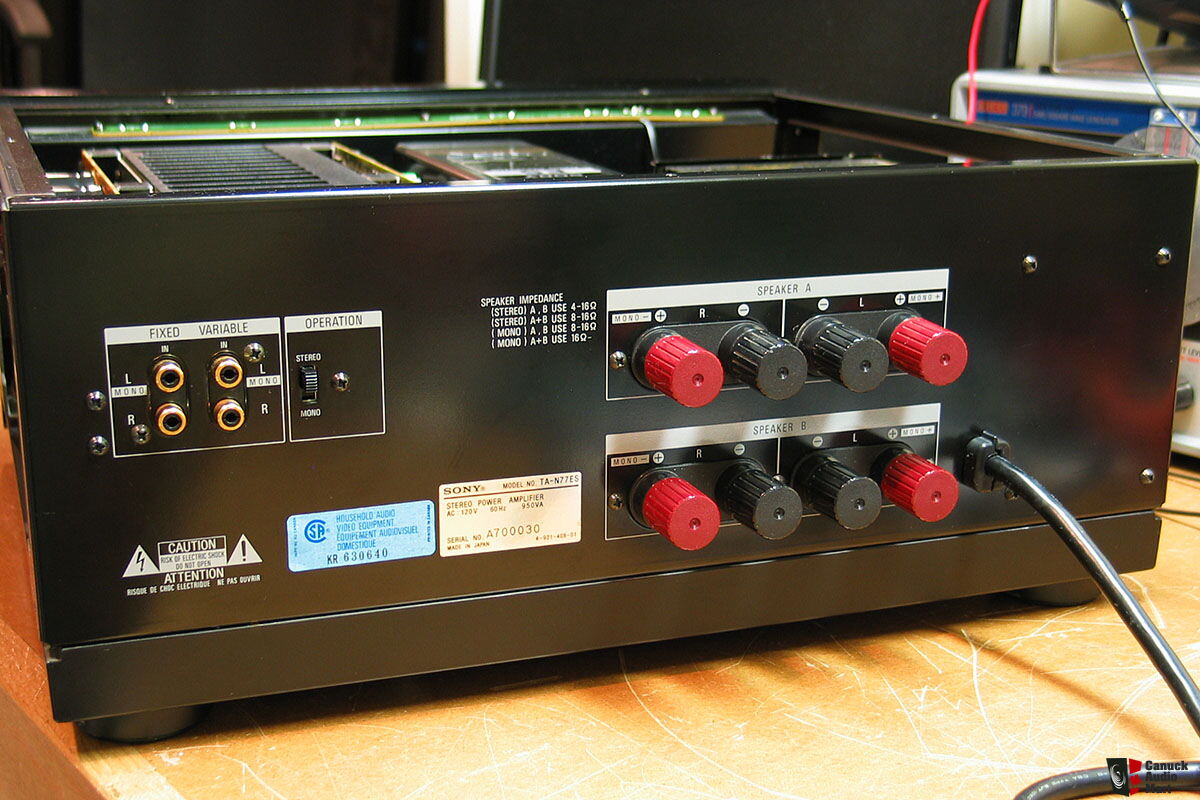 Sony TA-N77ES power amplifier Photo #1067507 - UK Audio Mart