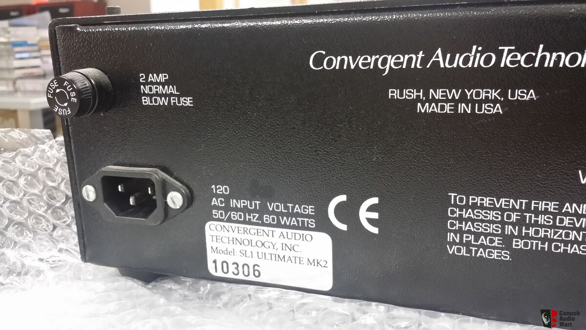 Convergent Audio Technology Ultimate Mk II Preamp Photo #1068681 - UK ...