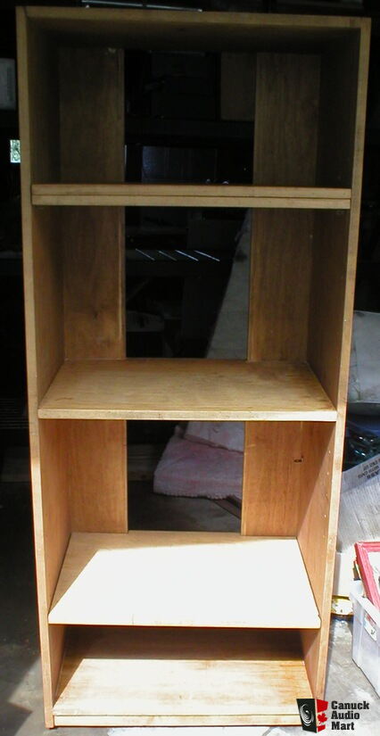Custom built Maple Stereo Stand with 5 shelves Photo #1069063 - Canuck ...