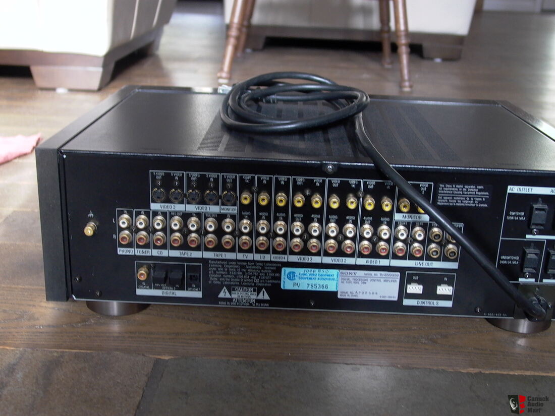 SONY TA-E2000ESD Preamp FREE SHPPING Photo #1069664 - Canuck Audio Mart