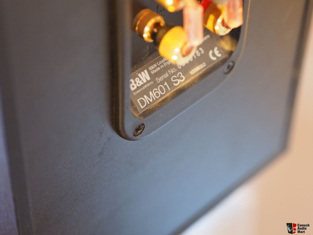 Bowers & Wilkins (B&W) DM601 S3 bookshelf speakers Photo #1070395 ...