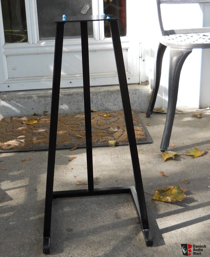 Vintage Epicure M-100 speakers and 24" all steel speaker stands-great ...
