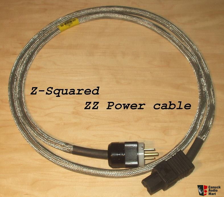 Z-Squared ZZ Cable 1.8m. power cord For Sale - Canuck Audio Mart