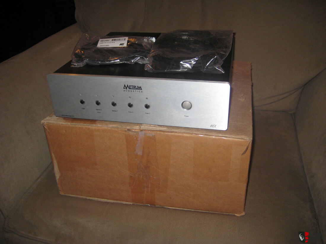 Metrum Acoustics Hex DAC - Great Condition w/ AES/EBU Module Option ...