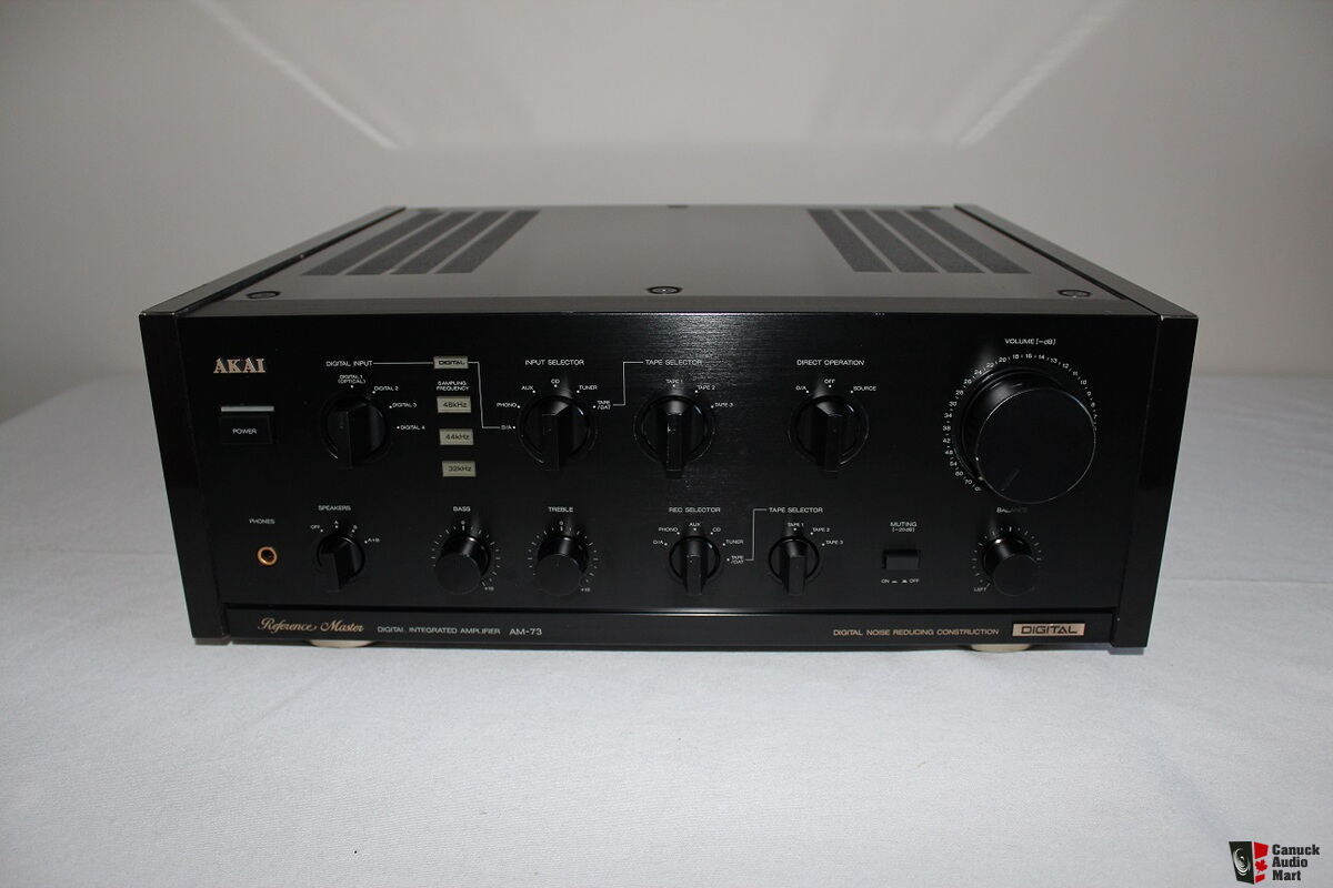 Akai AM-73 Reference Master Integrated Amplifier Photo #1072870 - US ...