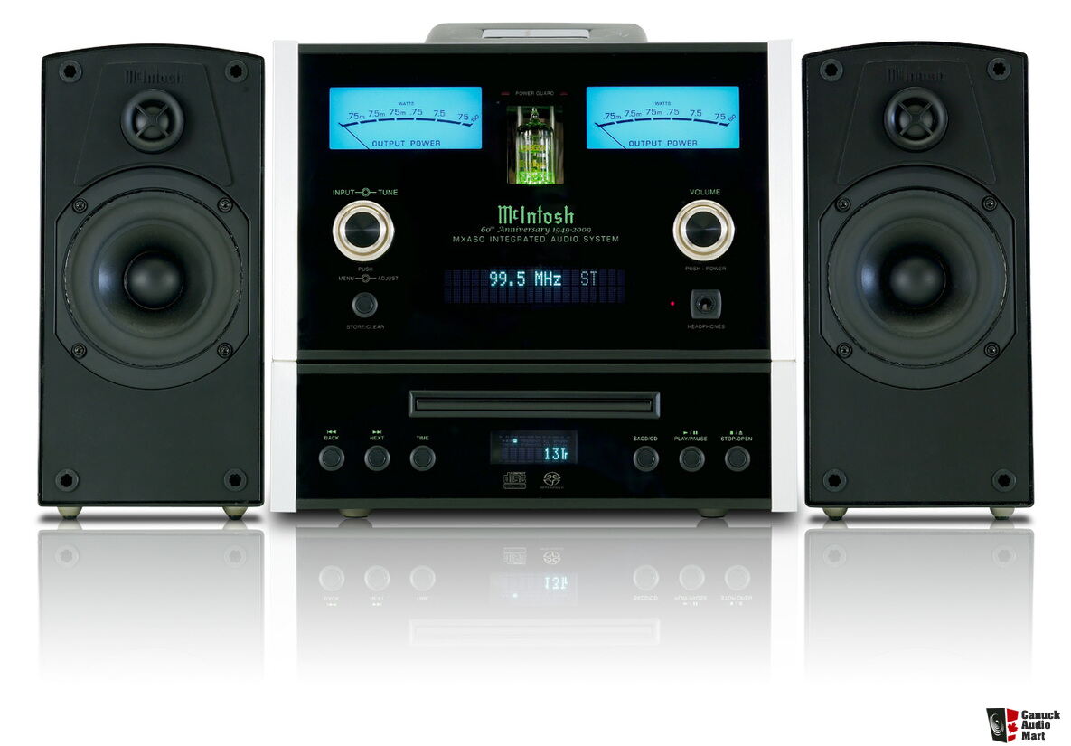 Mcintosh MXA60 Tube Integrated system with SACD / AM-FM Tuner ...