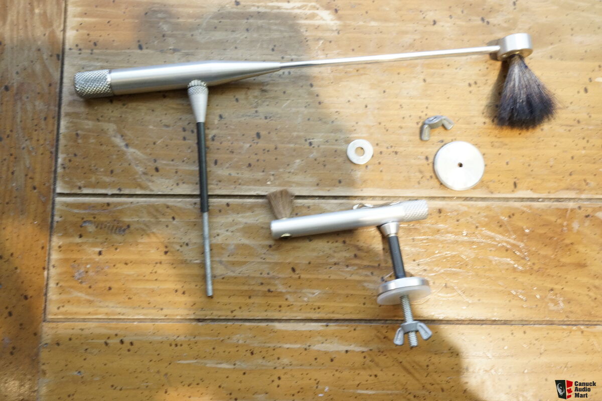 RARE reference sweep arm by J.A michell + stylus brush