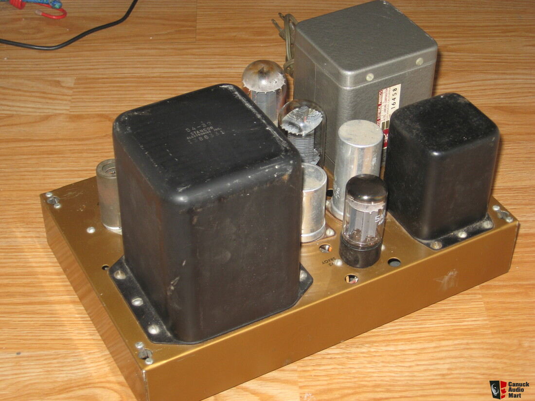 Heathkit w5m amplifier with peerles 16458 Photo #1082486 - Canuck Audio ...