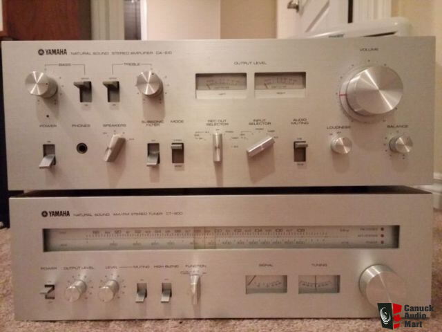 Yamaha CA-610 amp (tuner has sold) For Sale Or Trade - Canuck Audio Mart