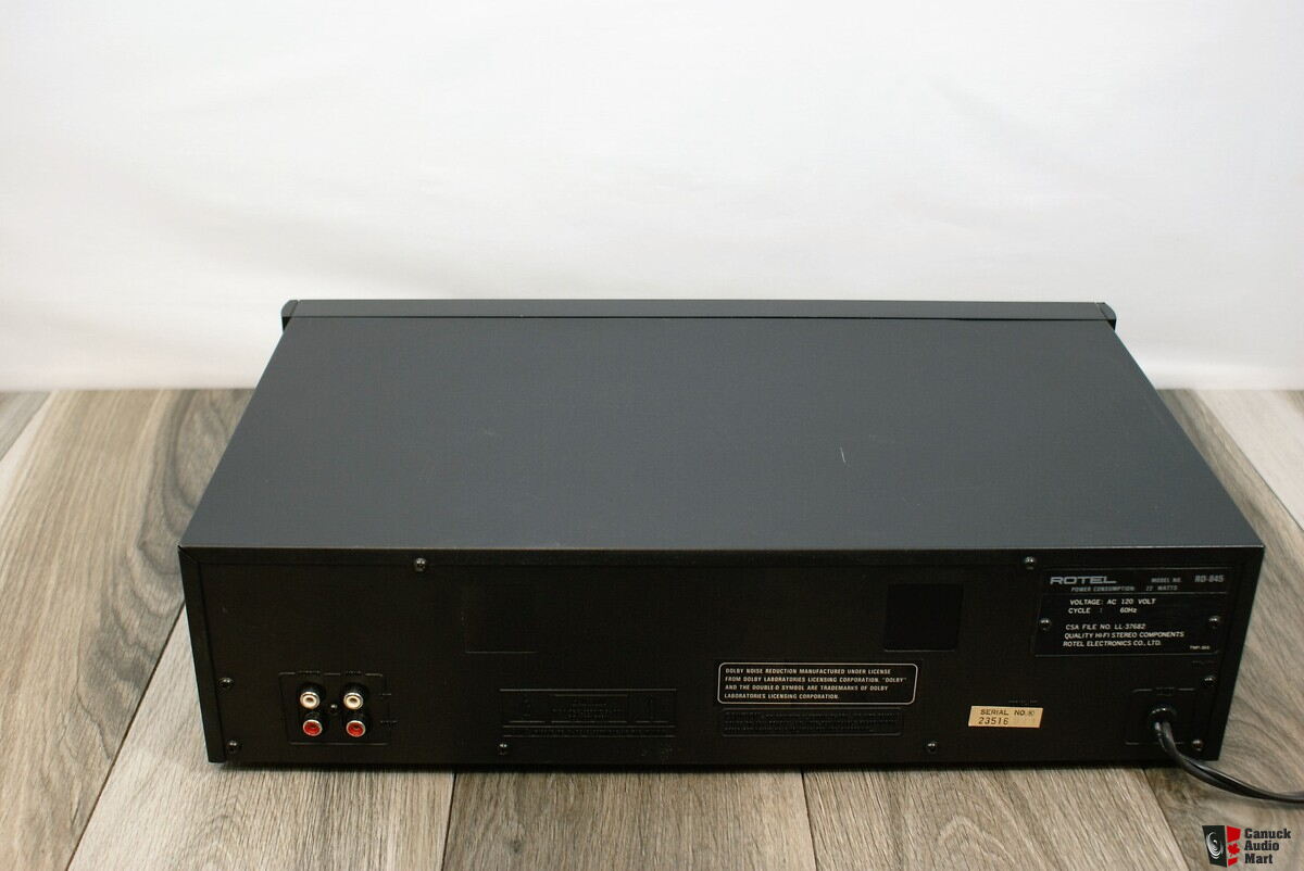 Rotel RD-845 Stereo Cassette Deck Photo #1089467 - US Audio Mart