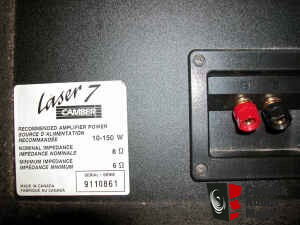 CAMBER LASER 7 SPEAKERS Photo #108988 - Canuck Audio Mart