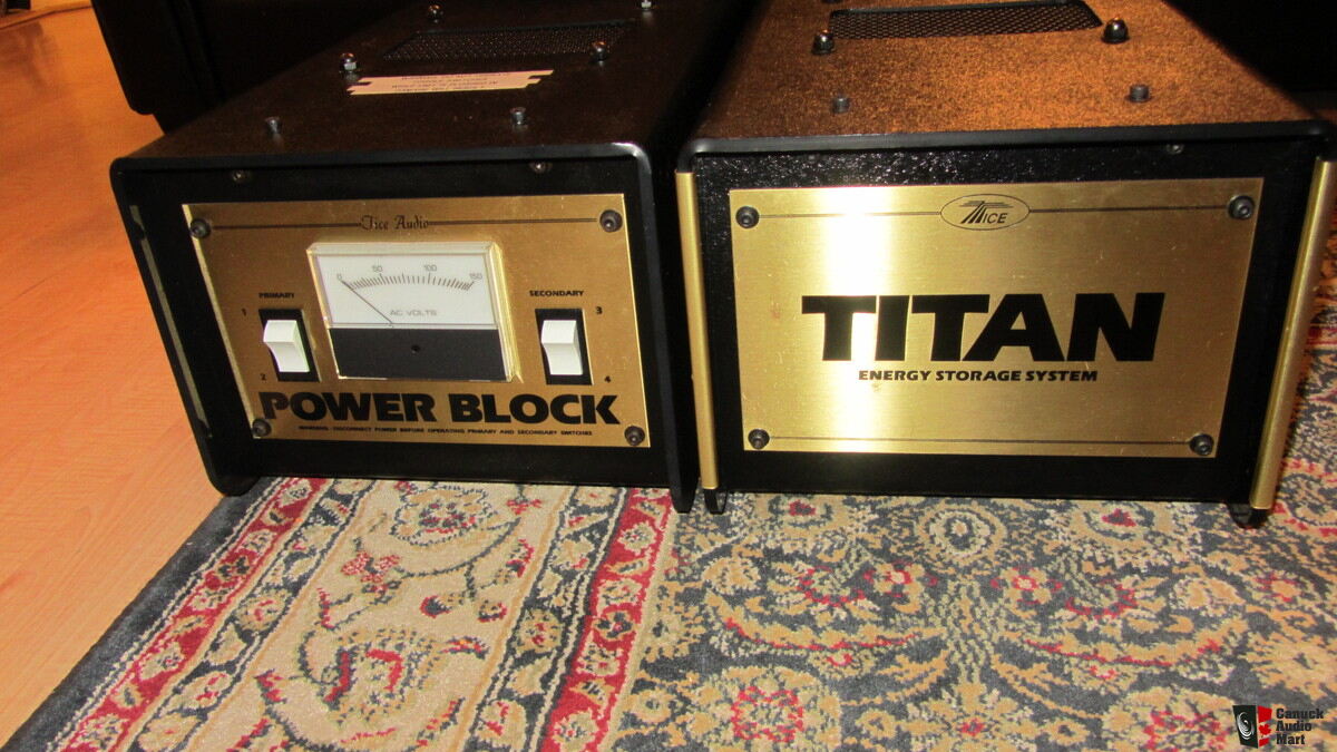 TICE Power Block and Titan energy storage pair Photo #1091655 - US ...