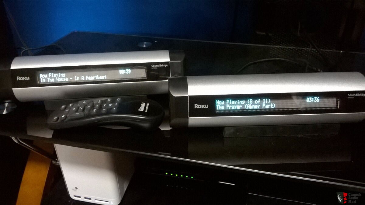 Roku Soundbridge M1001 x 2 For Sale - Canuck Audio Mart