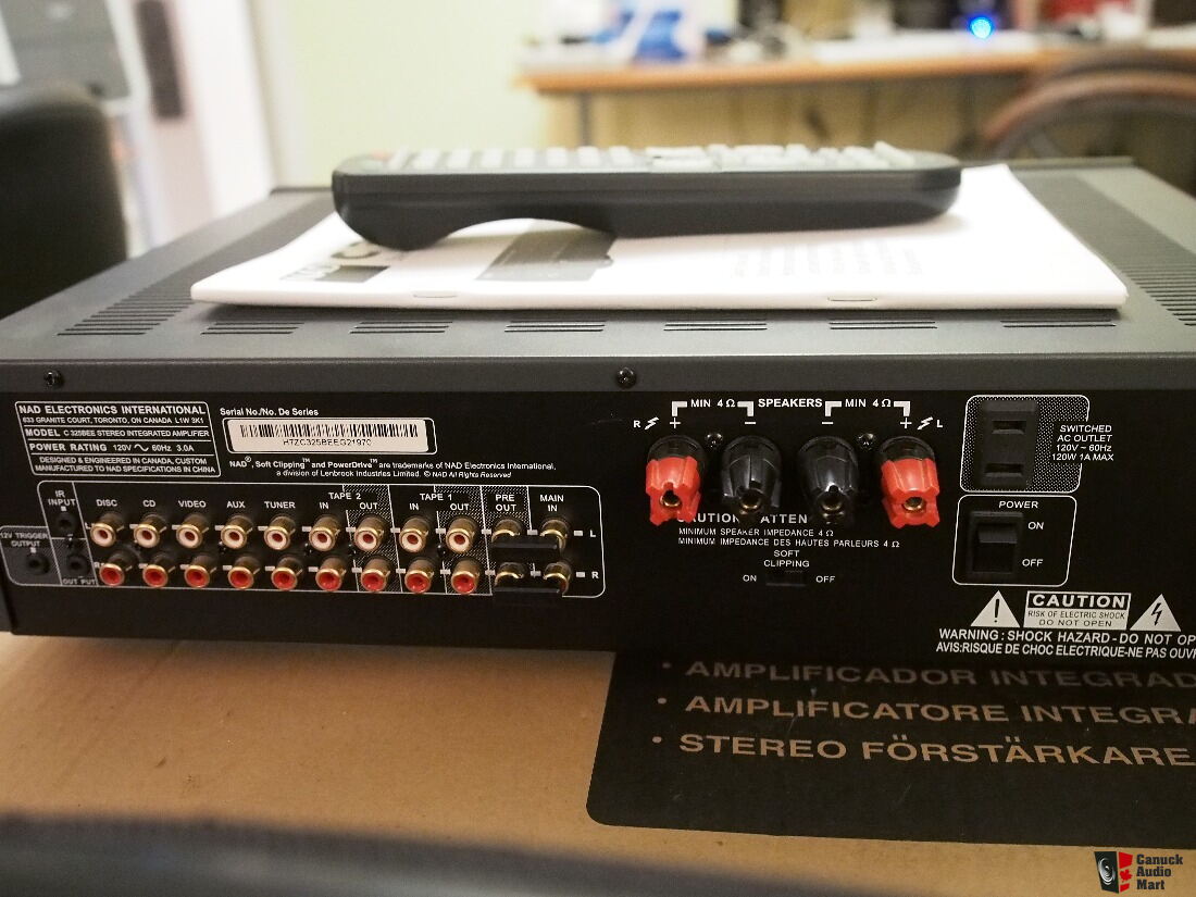 NAD C325BEE Integrated Amplifier Photo 1095364 US Audio Mart