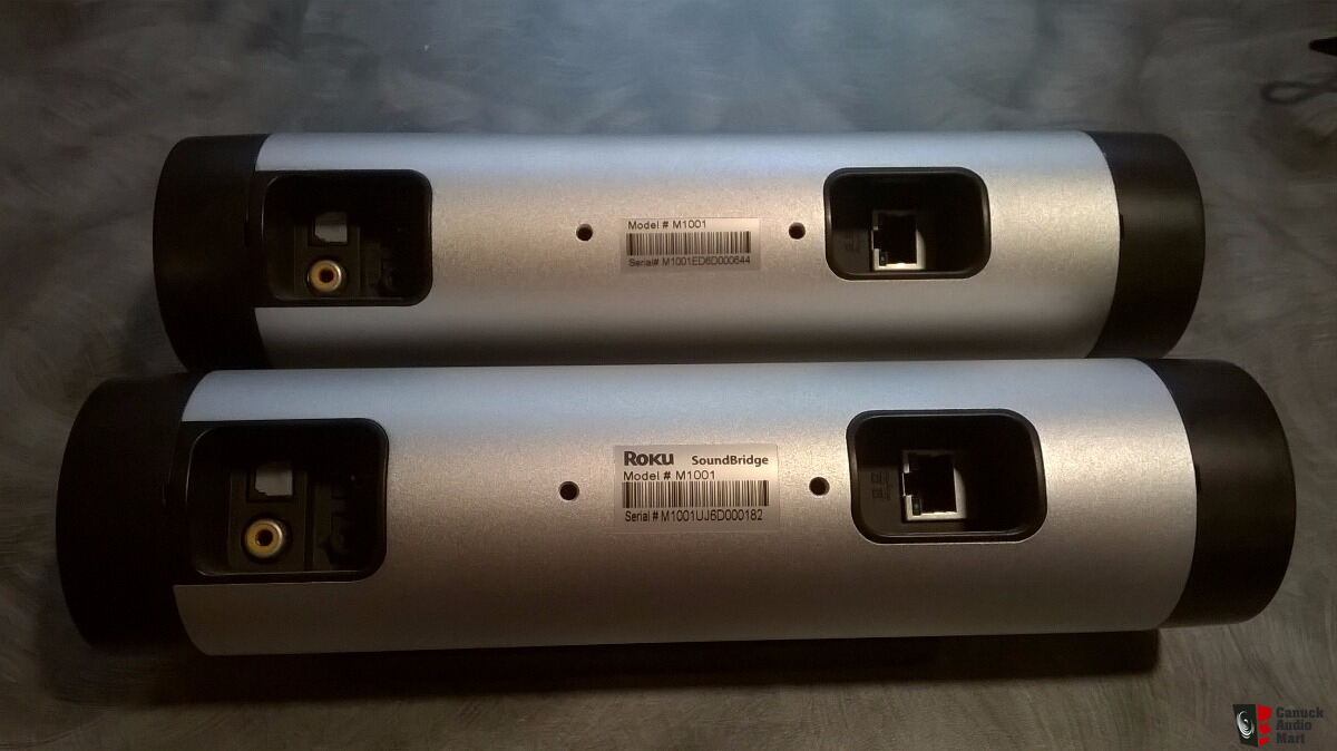 Roku Soundbridge M1001 x 2 Photo #1095360 - Canuck Audio Mart
